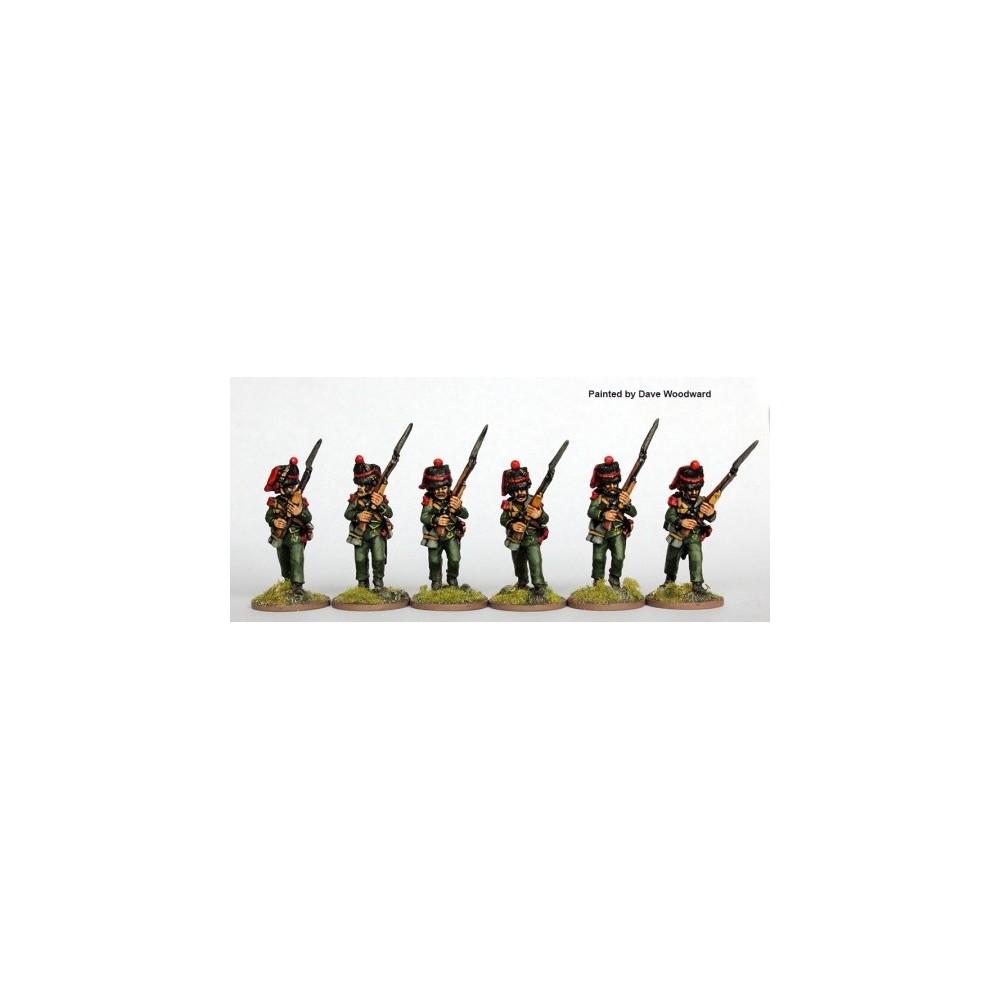 2nd Nassau-Usingen regTÉ Grenadiers advancing high porte