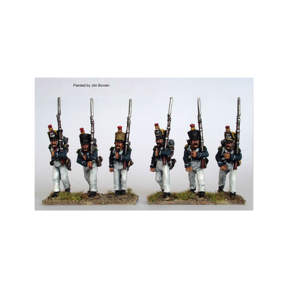 FN74 Light Infantry flank companies march attack