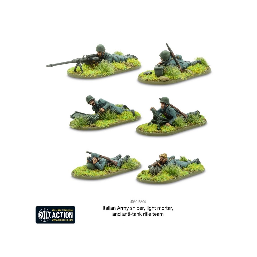 Italian Army Weapons Teams