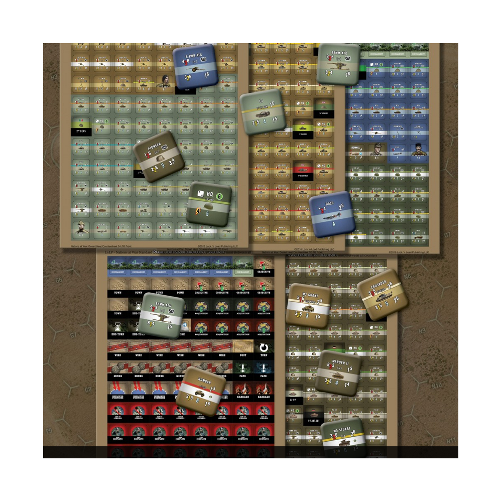 Nations at War: Desert Heat - 2nd Edition Upgraded