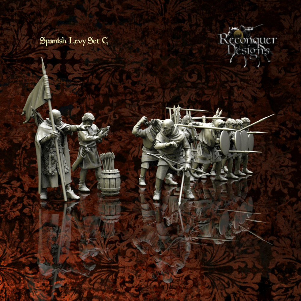 3DCID84 Peasant Levy Set C