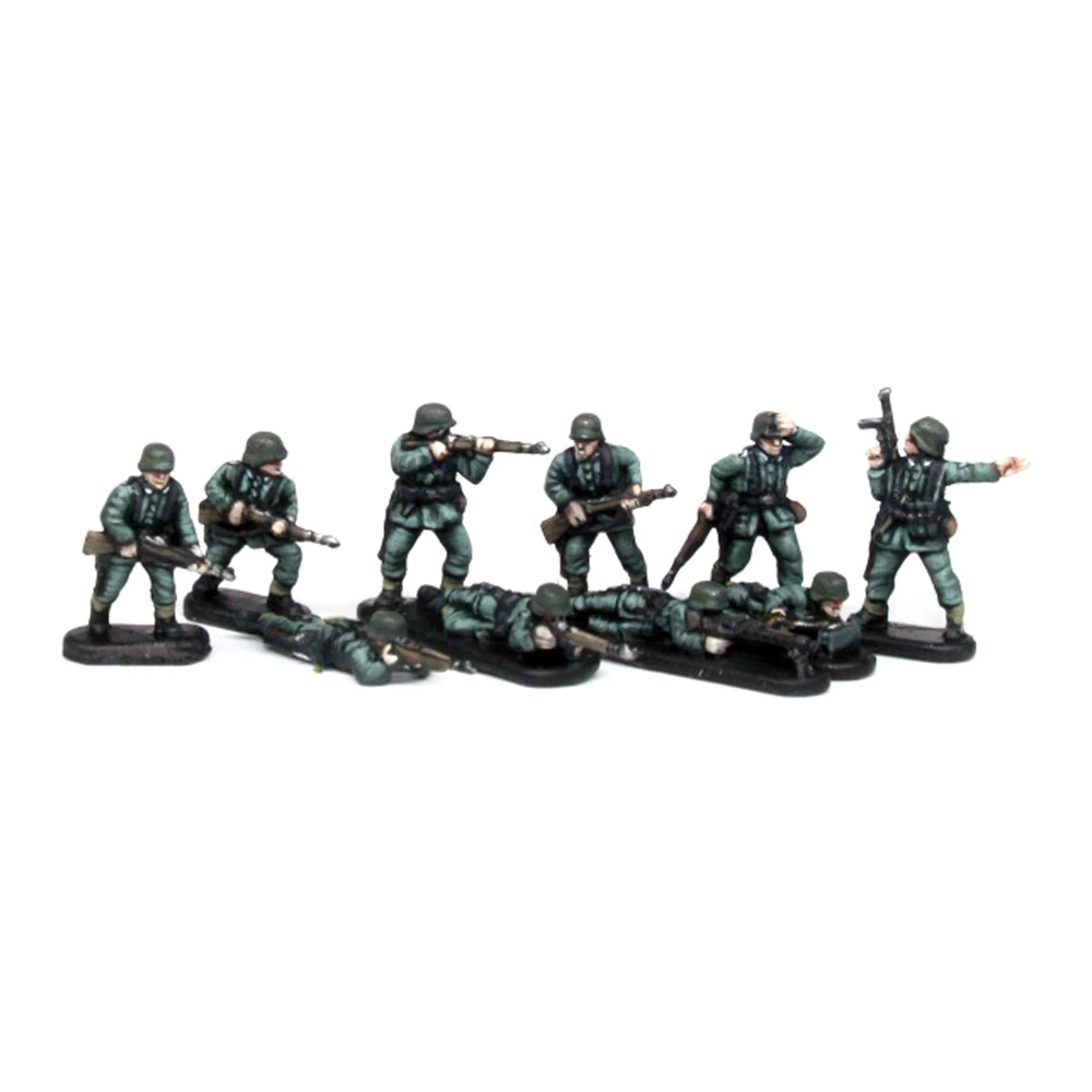 12mm Late War German Infantry and Heavy Weapons