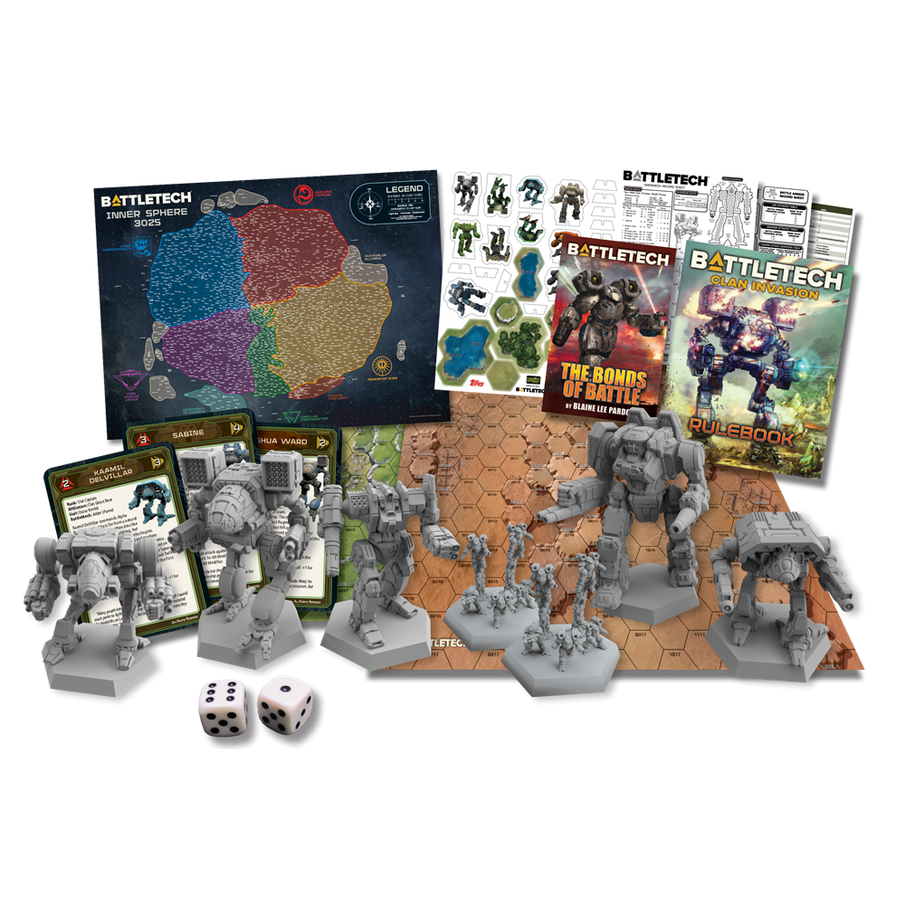 Clan Invasion Battletech Box