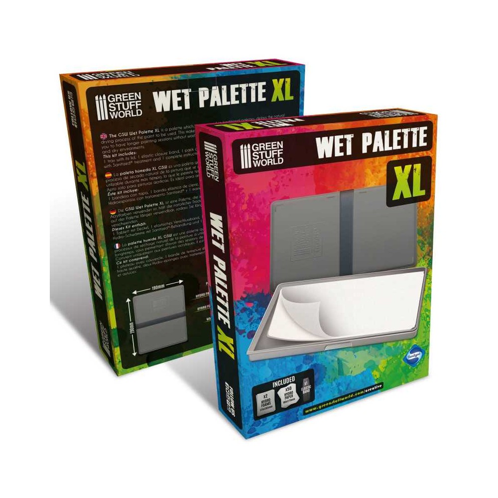 Acrylic Wet Palette XL