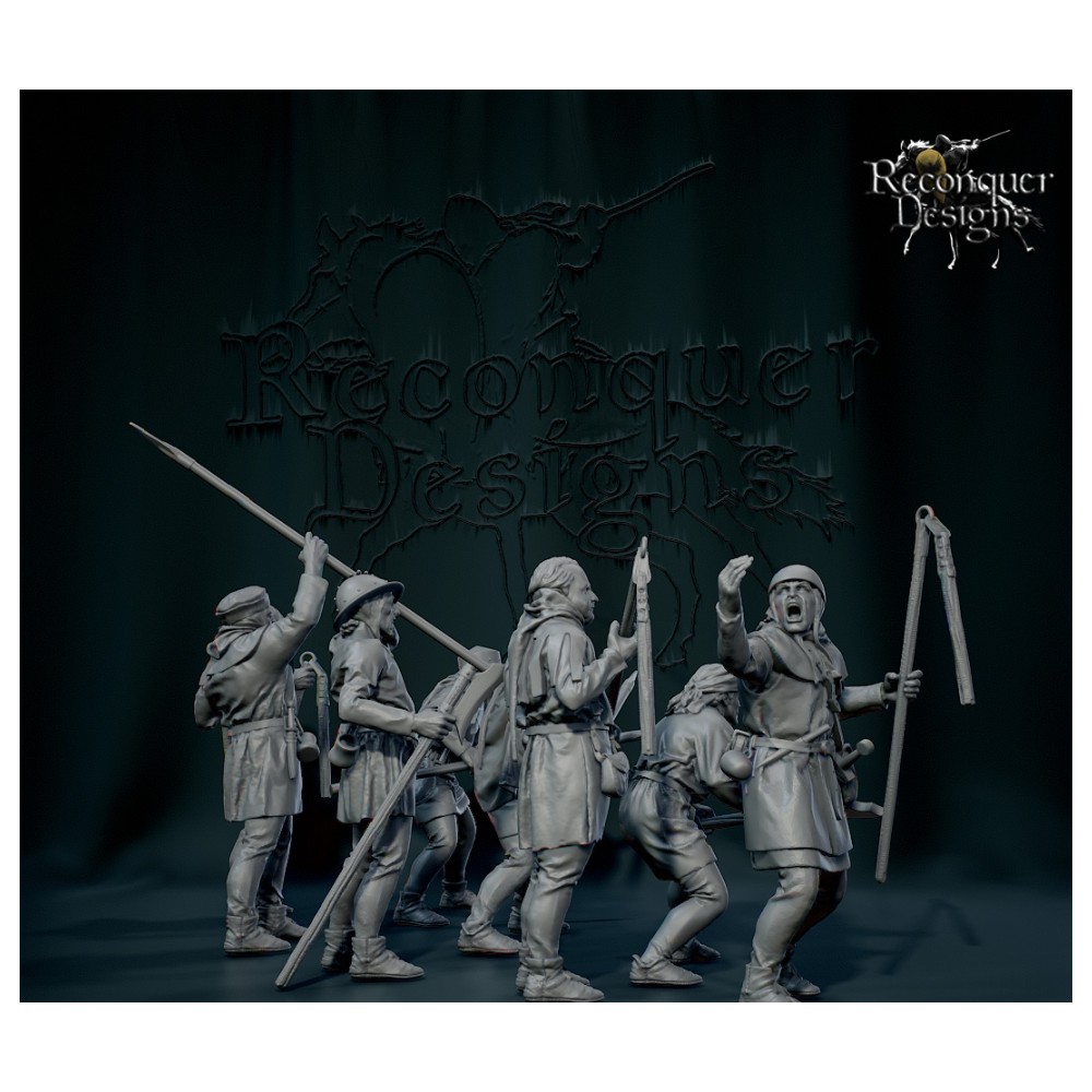 14th-ish century Medieval Civilian Rebels